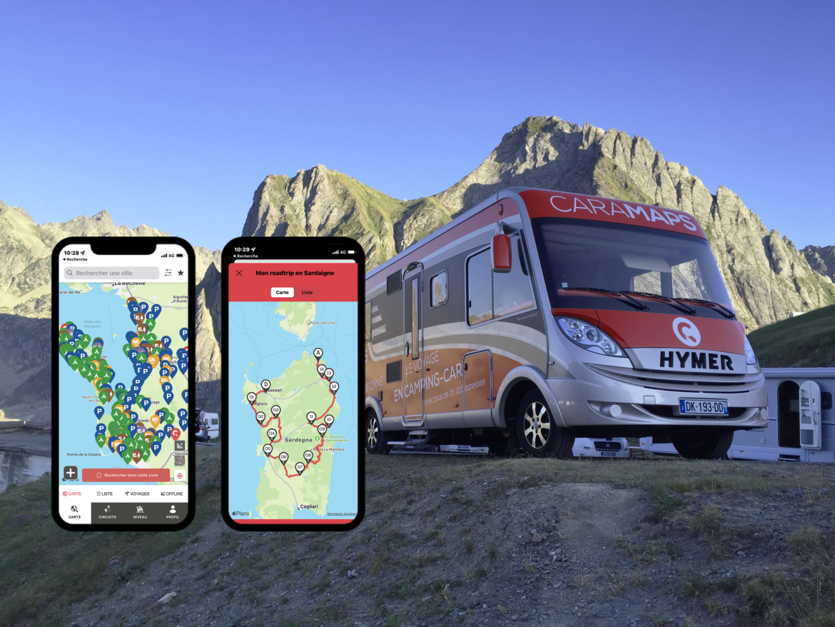 Comment préparer votre voyage avec CaraMaps