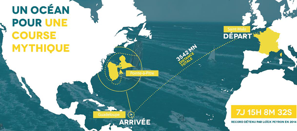 route-du-rhum - Caramaps