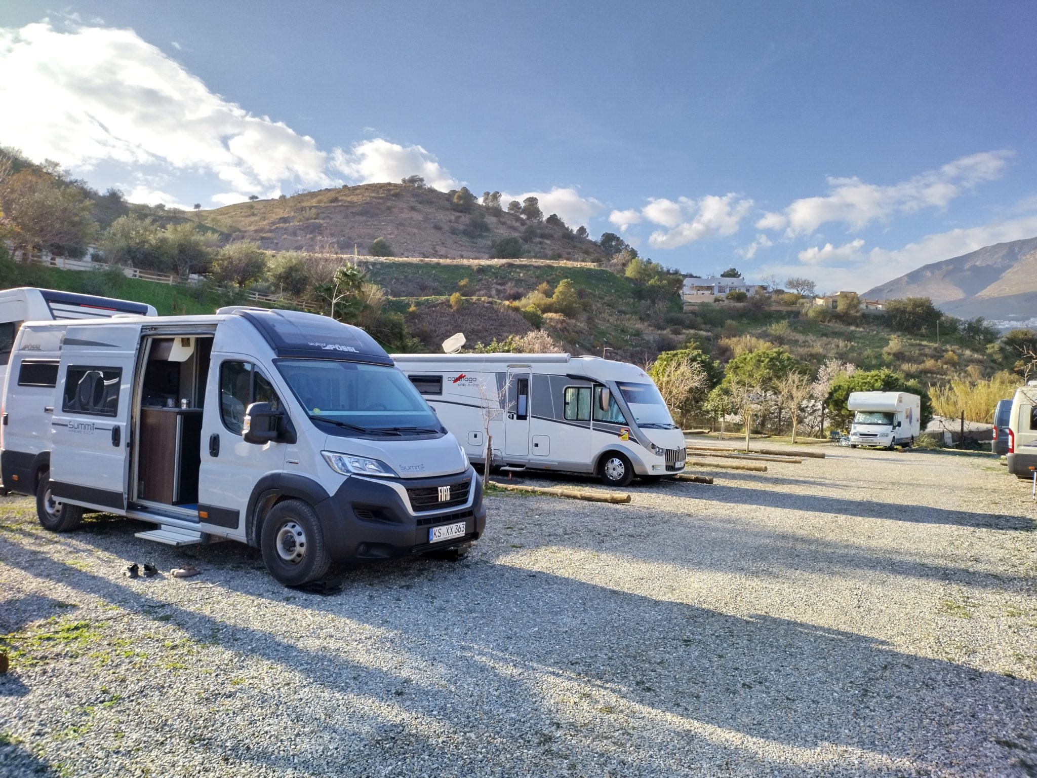 Les 10 meilleures aires pour camping-car en Andalousie - Caramaps
