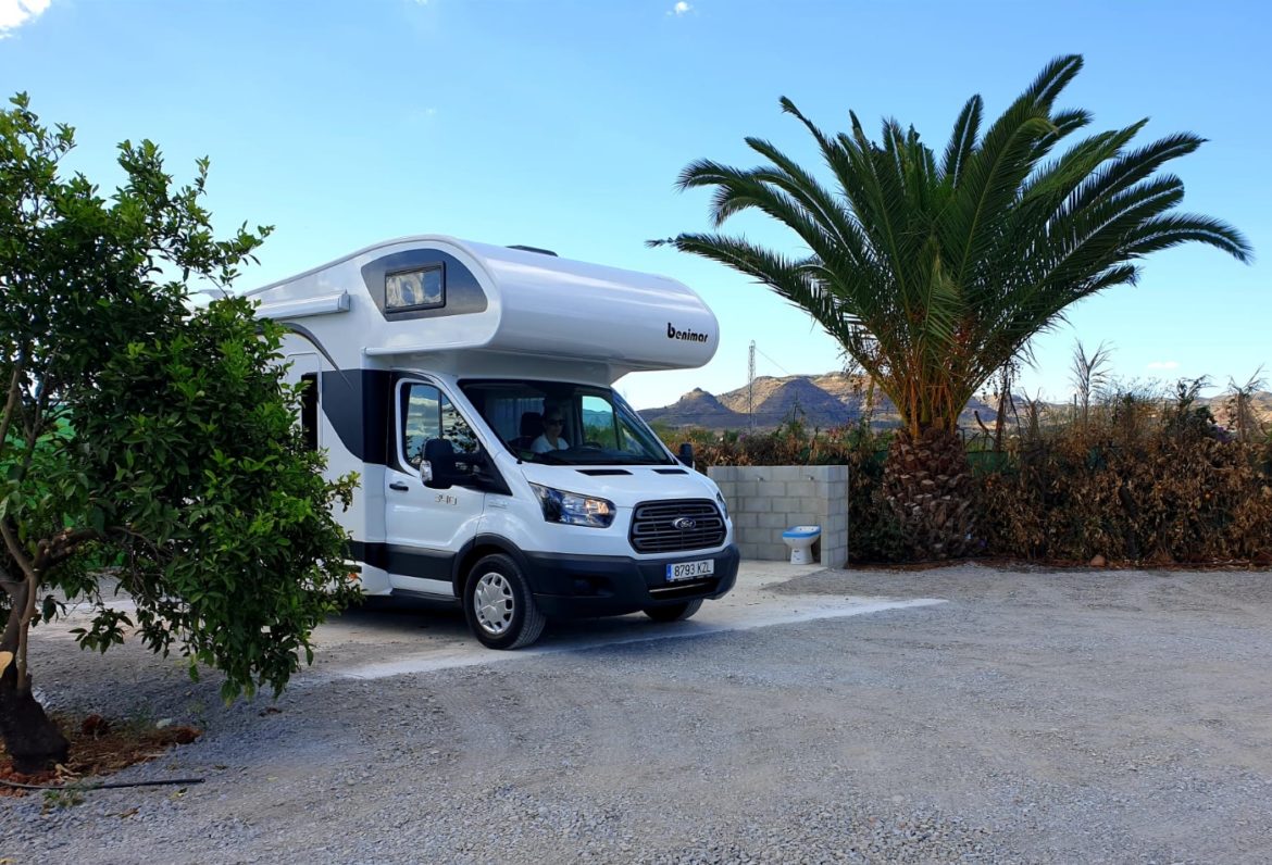 Las 10 mejores áreas de autocaravana en Andalucía