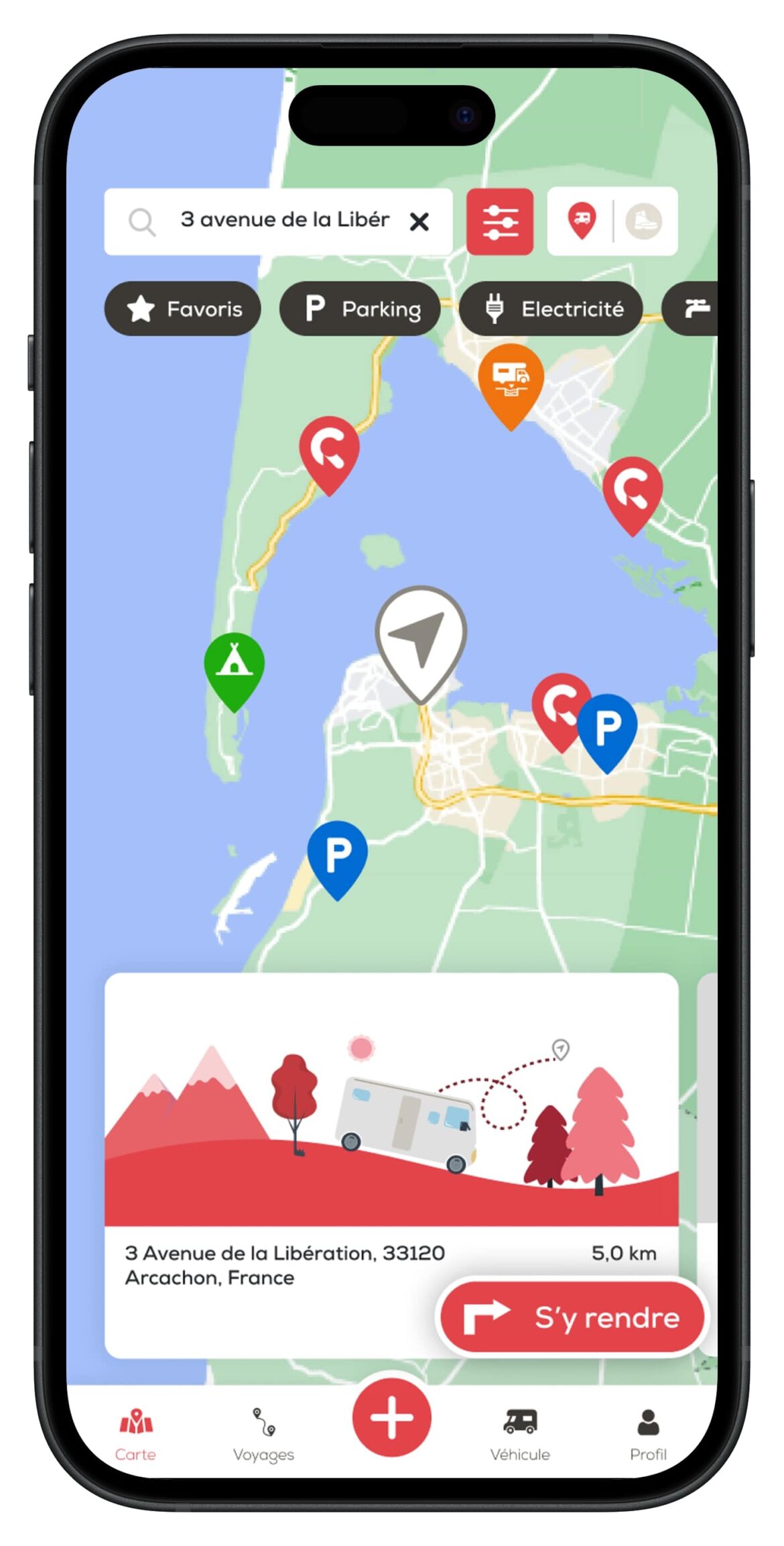 Découvrez le nouveau GPS pour camping-car de CaraMaps