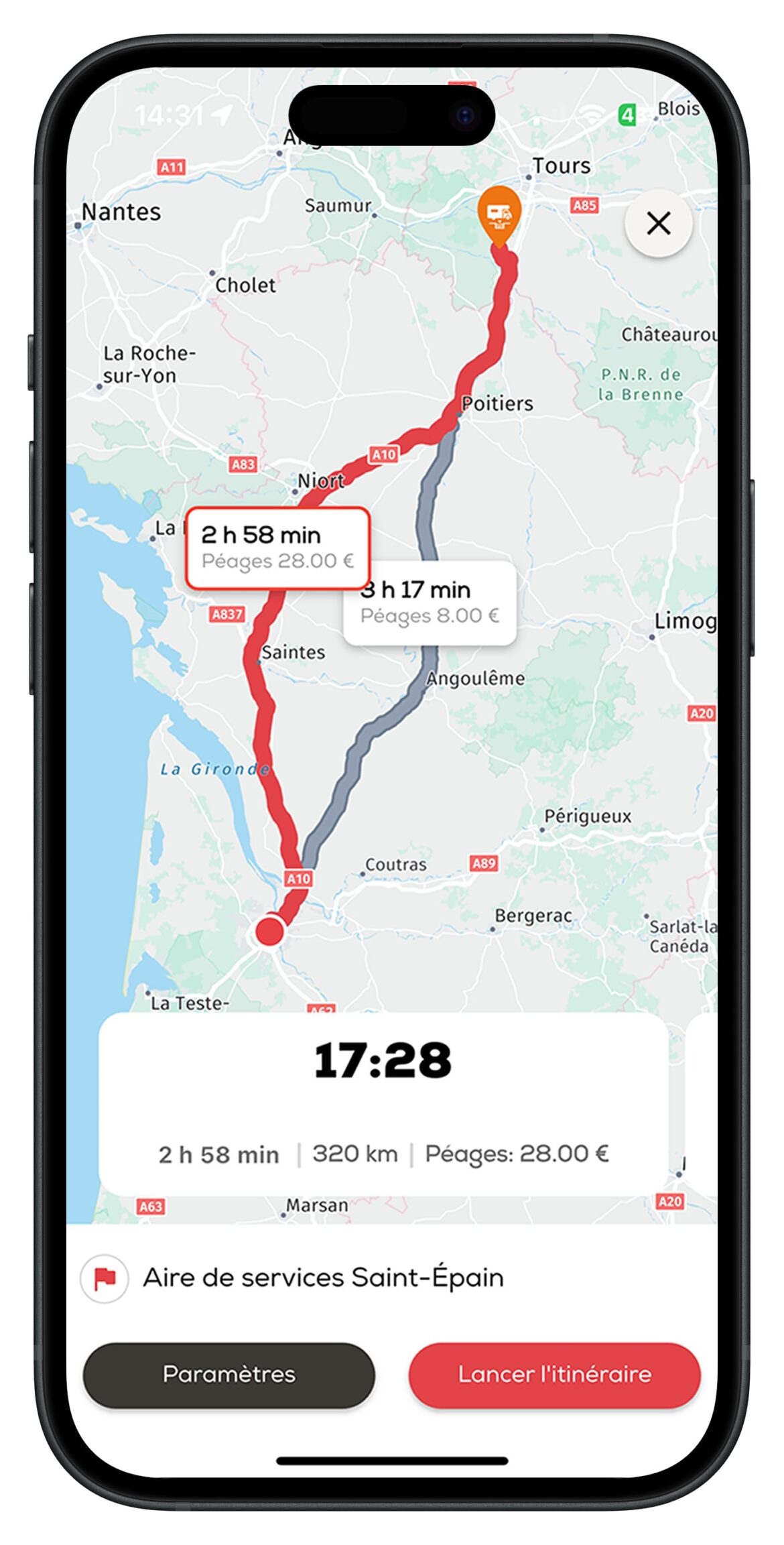 Découvrez le nouveau GPS pour camping-car de CaraMaps